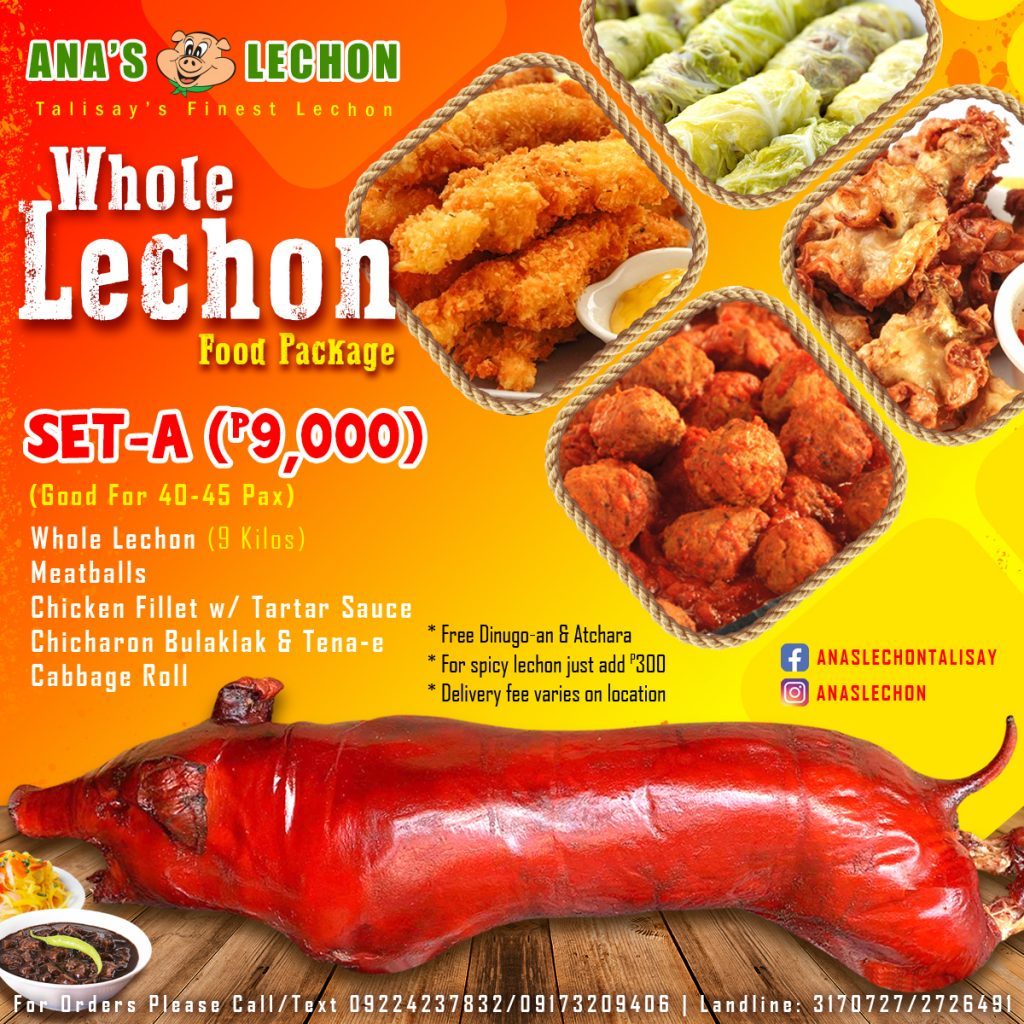Ana's Lechon Talisay - Best Cebu Lechon