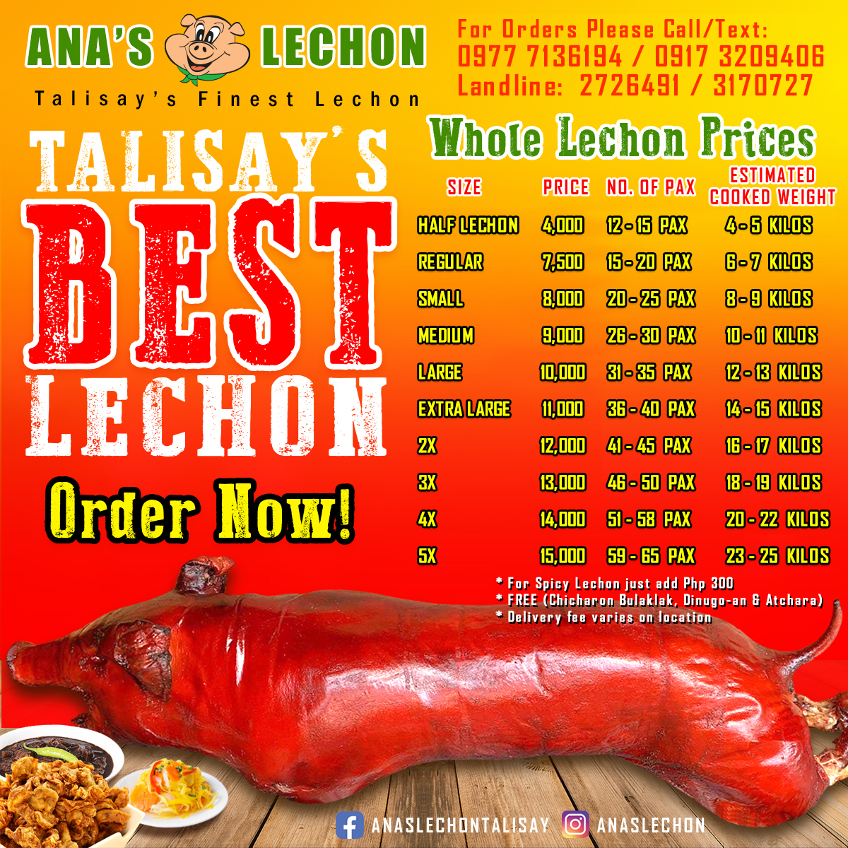 Ana's Lechon Talisay - Best Cebu Lechon